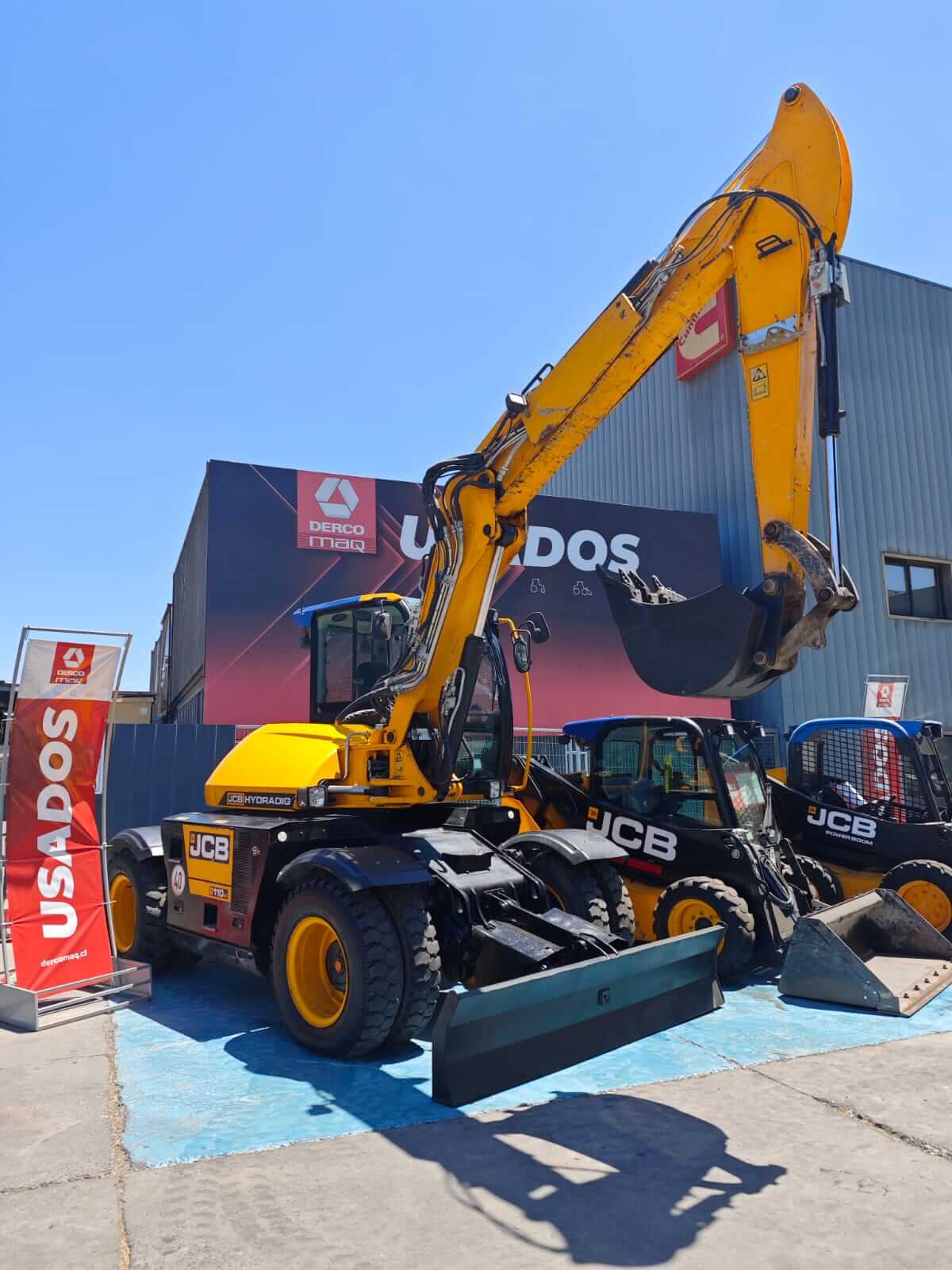 Excavadora JCB HD110W Usada año 2018 JCB - https://www.jcb.cl/